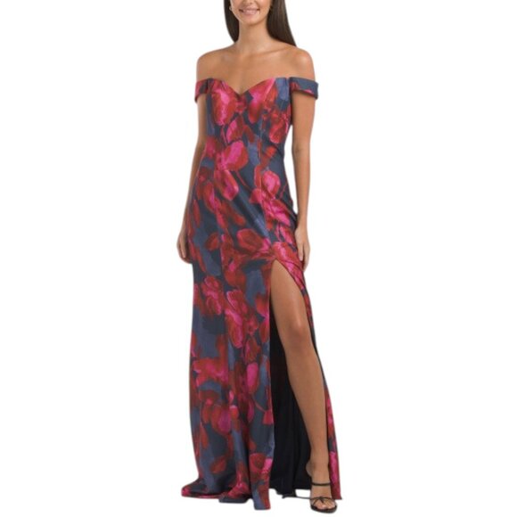 RENE BY RENE RUIZ | Dresses | Rene By Rene Ruiz Off The Shoulder Floral ...